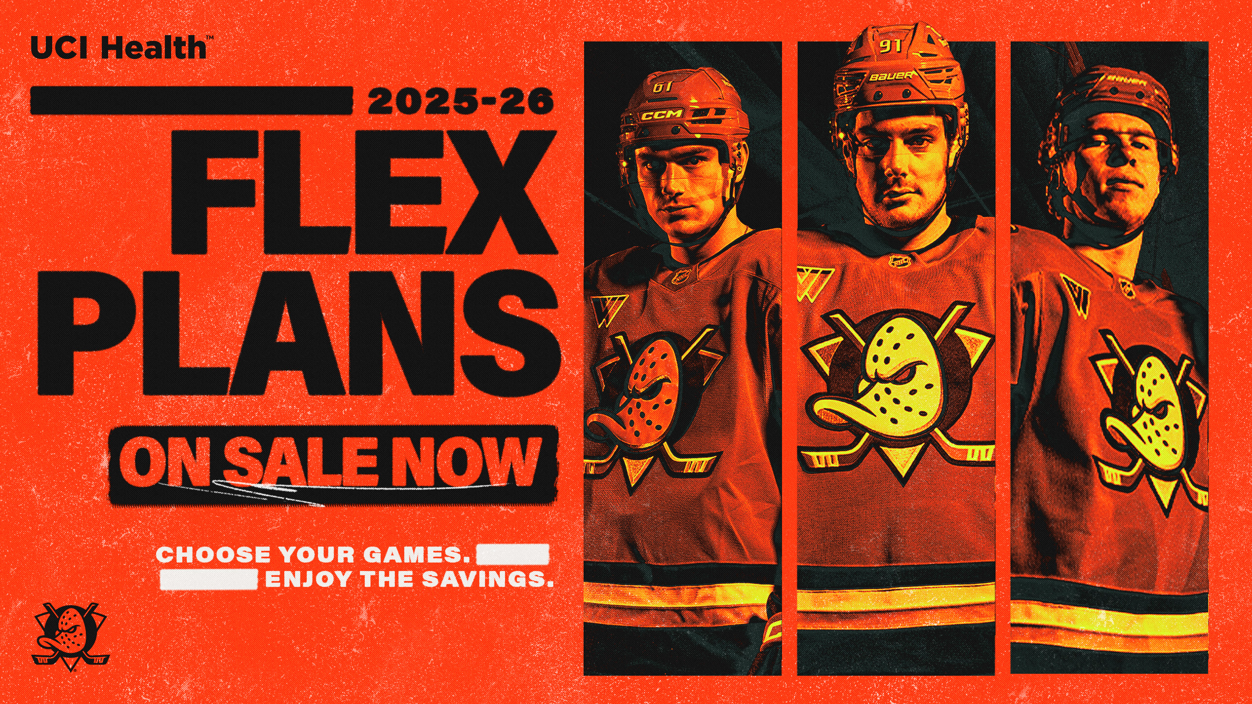 Flex Plans Anaheim Ducks Multi-Game Plans
