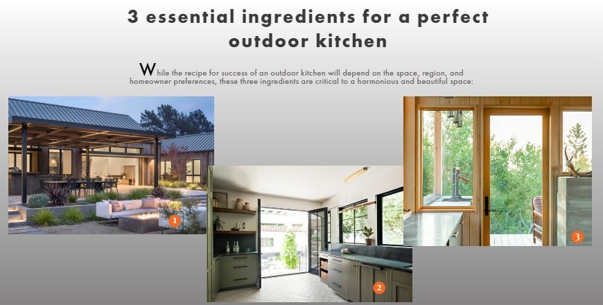 Outdoor Kitchens | Andersen Windows Outdoor Kitchens | Andersen Windows
