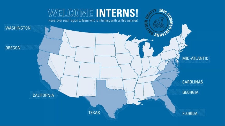 2025 Intern Map