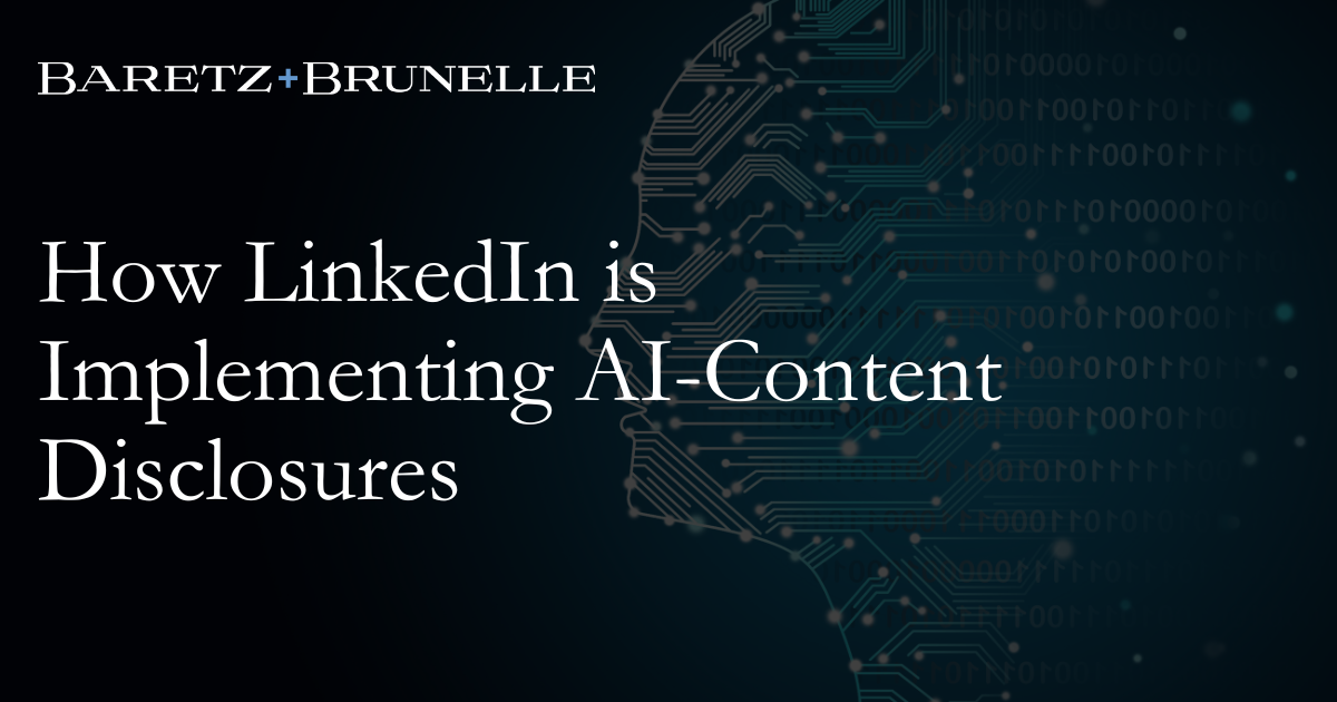 How LinkedIn is Implementing AI Content Disclosures linkedin, facebook ...