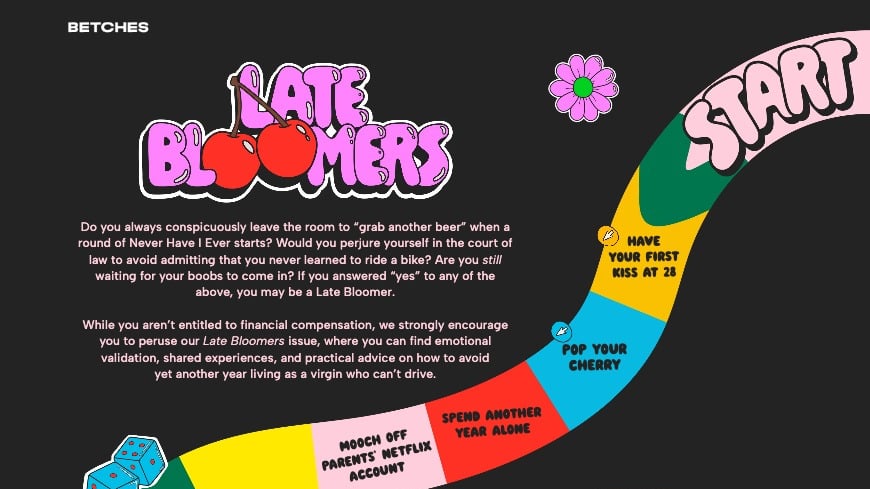 Late Bloomers Hub Site