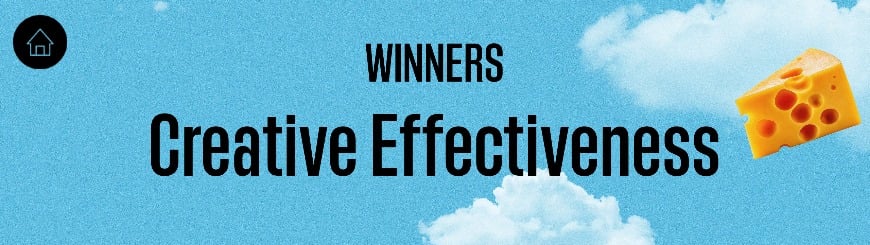 Winner: Creative Effectiveness