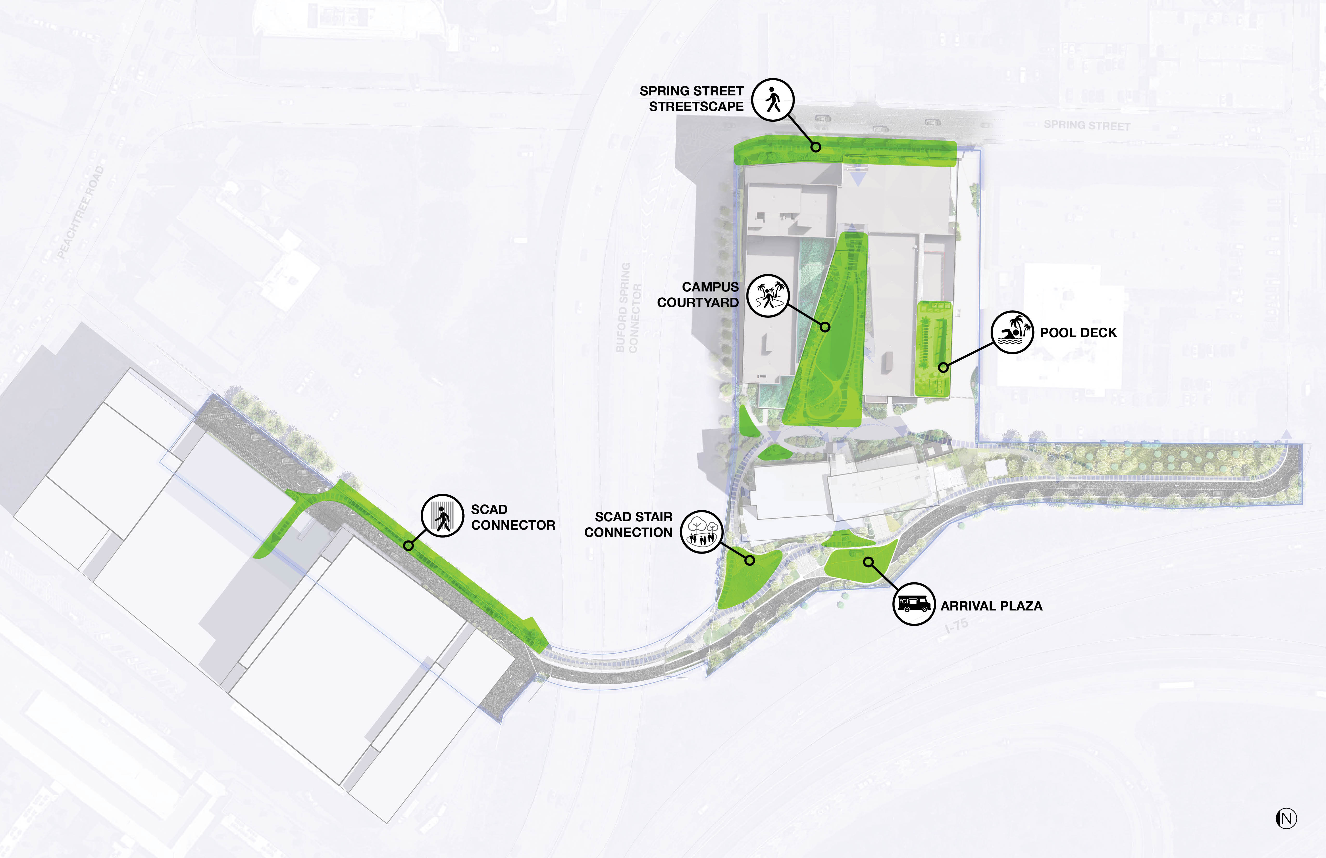 Scad Campus Map