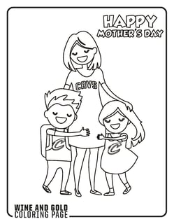 cavs coloring pages