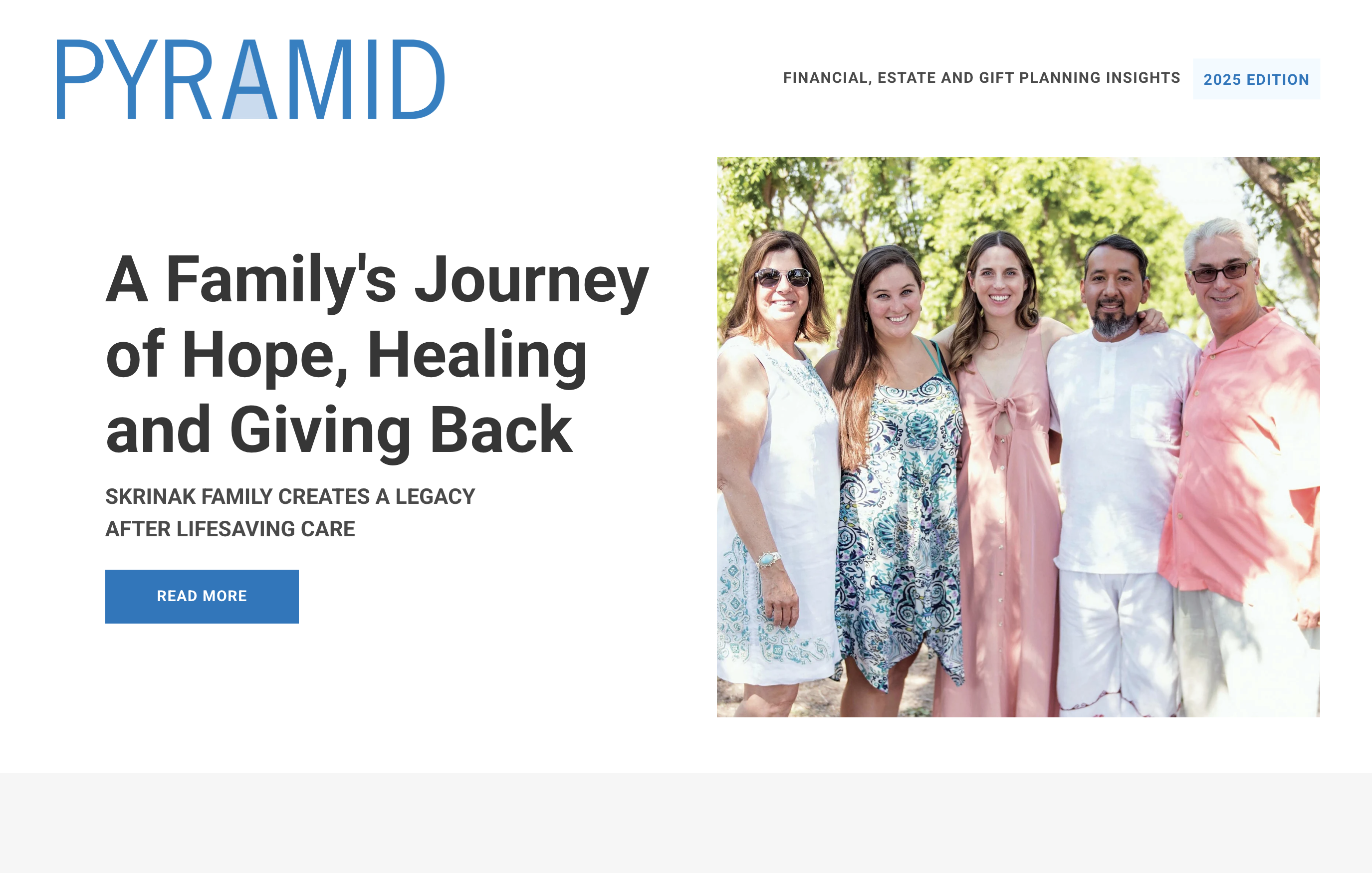 Pyramid Financial, Estate and Gift Planning Insights