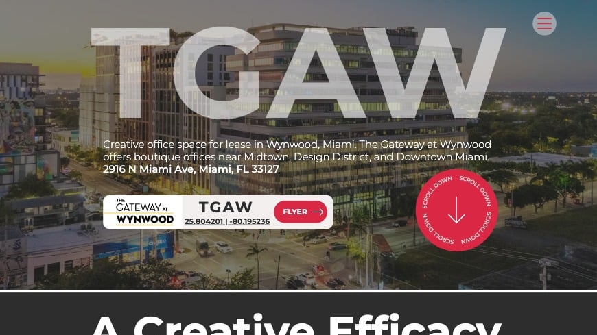 TGAW-studio site Wynwood Office Space for Lease | The Gateway at ...