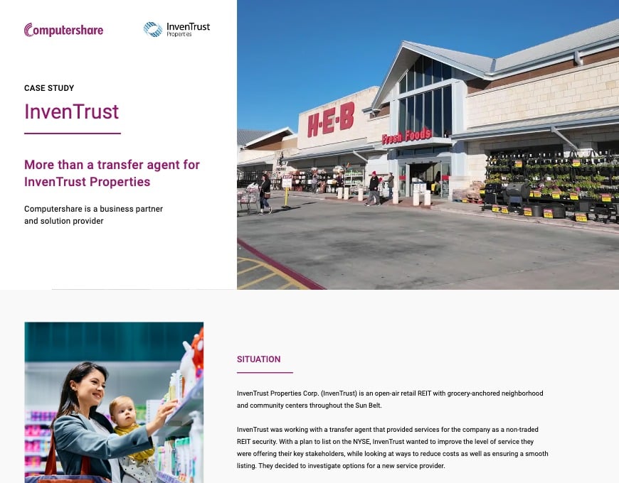 InvenTrust Case Study InvenTrust Case Study