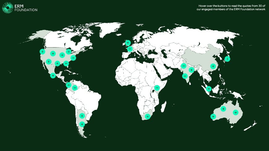 Interactive Network Map - ERM Foundation 2025