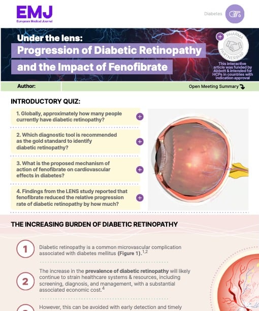 ABBOTT_UNDERTHELENS Under the LENS: Progression of Diabetic Retinopathy ...
