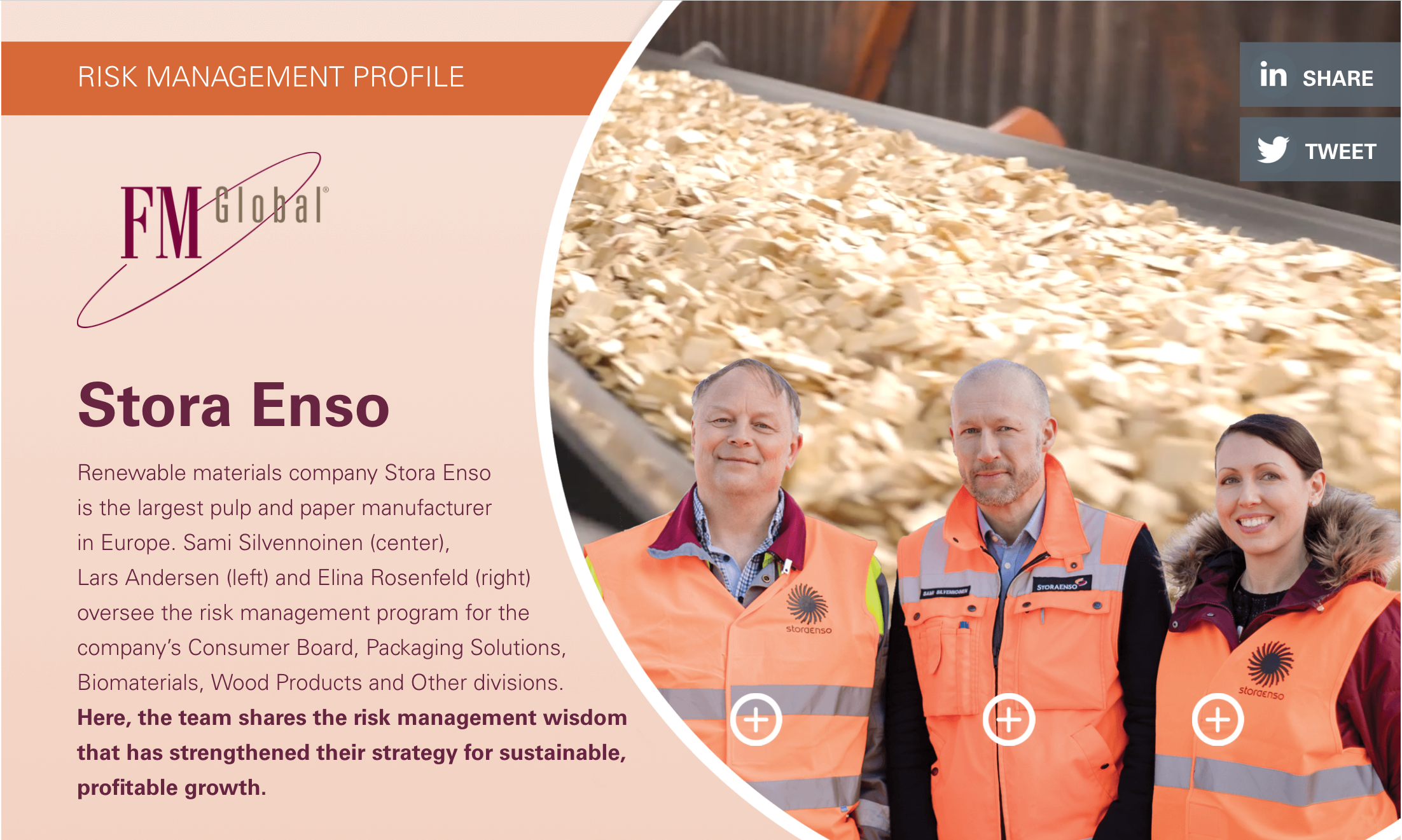Risk Management Profile: Stora Enso - Mobile FM Global, Stora Enso ...