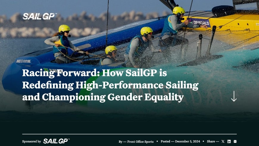 SailGP - Racing Forward