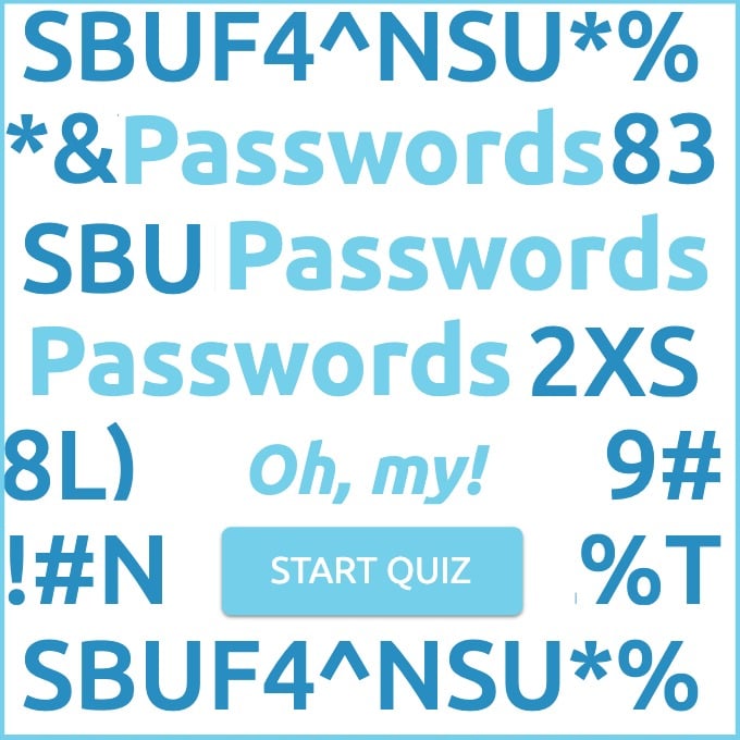 Passwords, Passwords, Passwords 2024