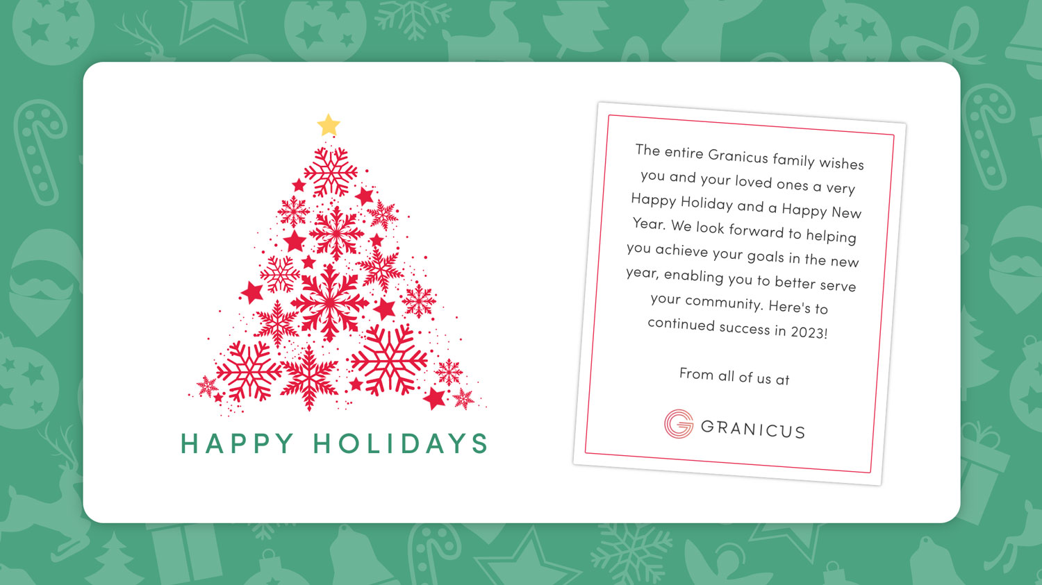 2023 Granicus Holiday Card