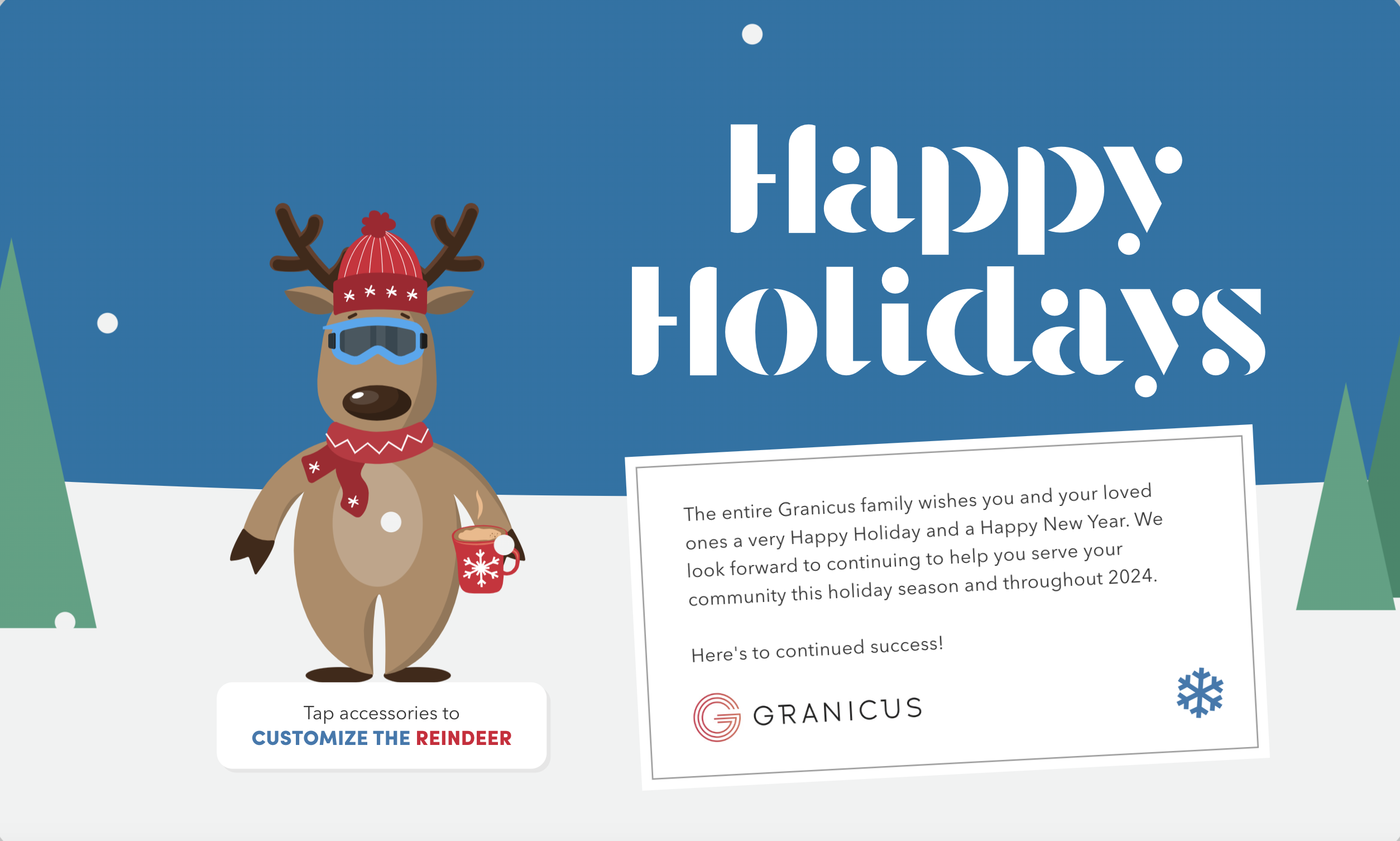 Happy Holidays from Granicus 2023