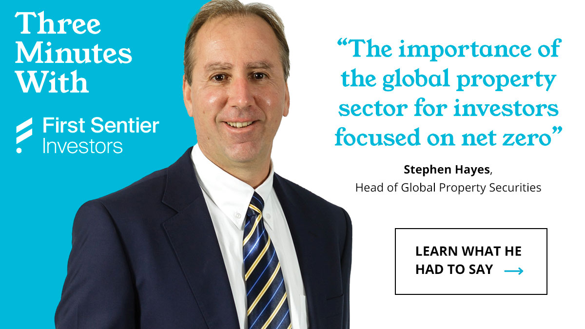 Three Minutes With First Sentier Investors