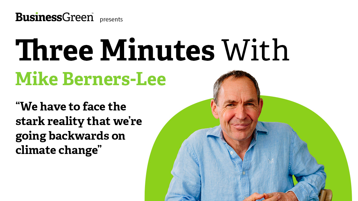 Three Minutes With Mike Berners-Lee Climate change, Mike Berners Lee ...