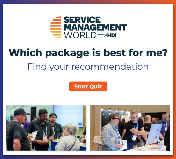 SMW - Which Package? Service Management World Quiz
