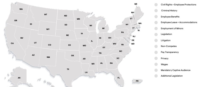 Legislation Map