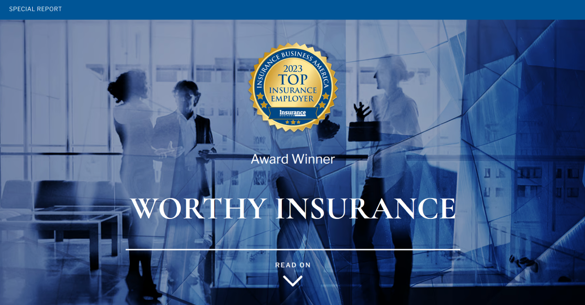 IBA Top Insurance Employers 2023 - WORTHY INSURANCE IBA Top Insurance ...