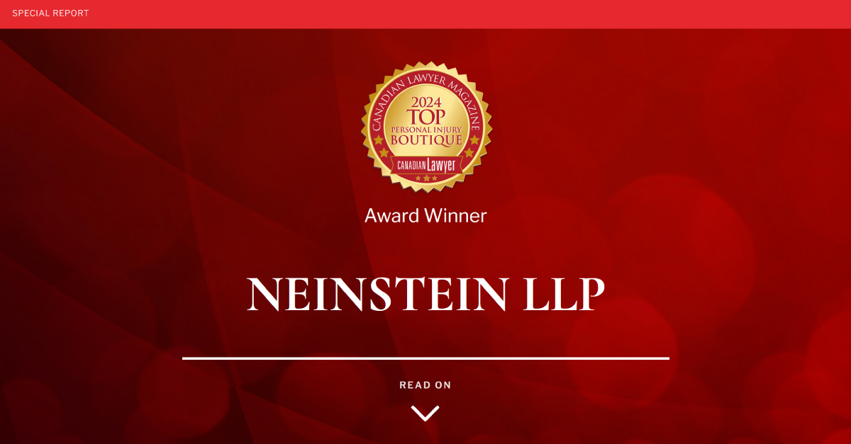 CL Top Personal Injury Boutiques 2024 - NEINSTEIN LLP CL Top Personal ...