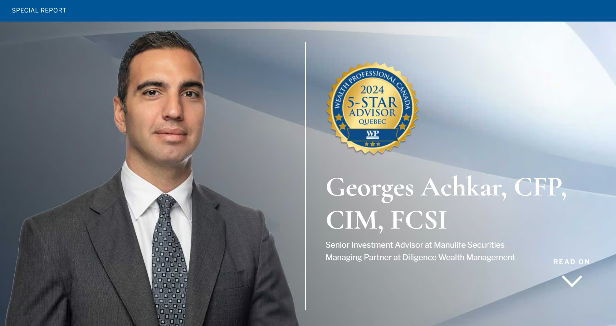 WPC 5-Star Advisors – Quebec 2024 - Georges Achkar, CFP, CIM, FCSI WPC ...