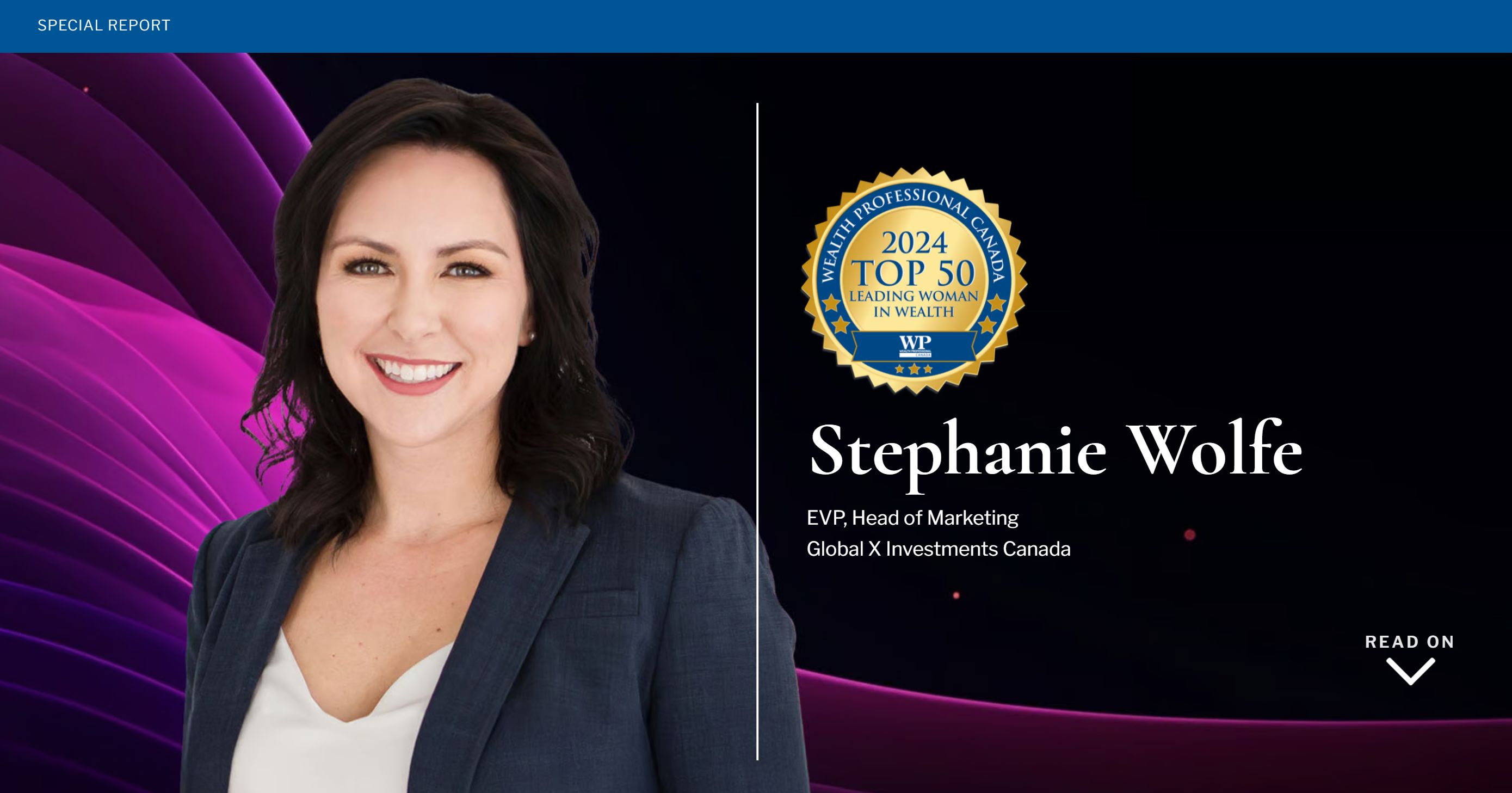 WPC Top 50 Leading Women in Wealth 2024 - Stephanie Wolfe WPC Top 50 ...