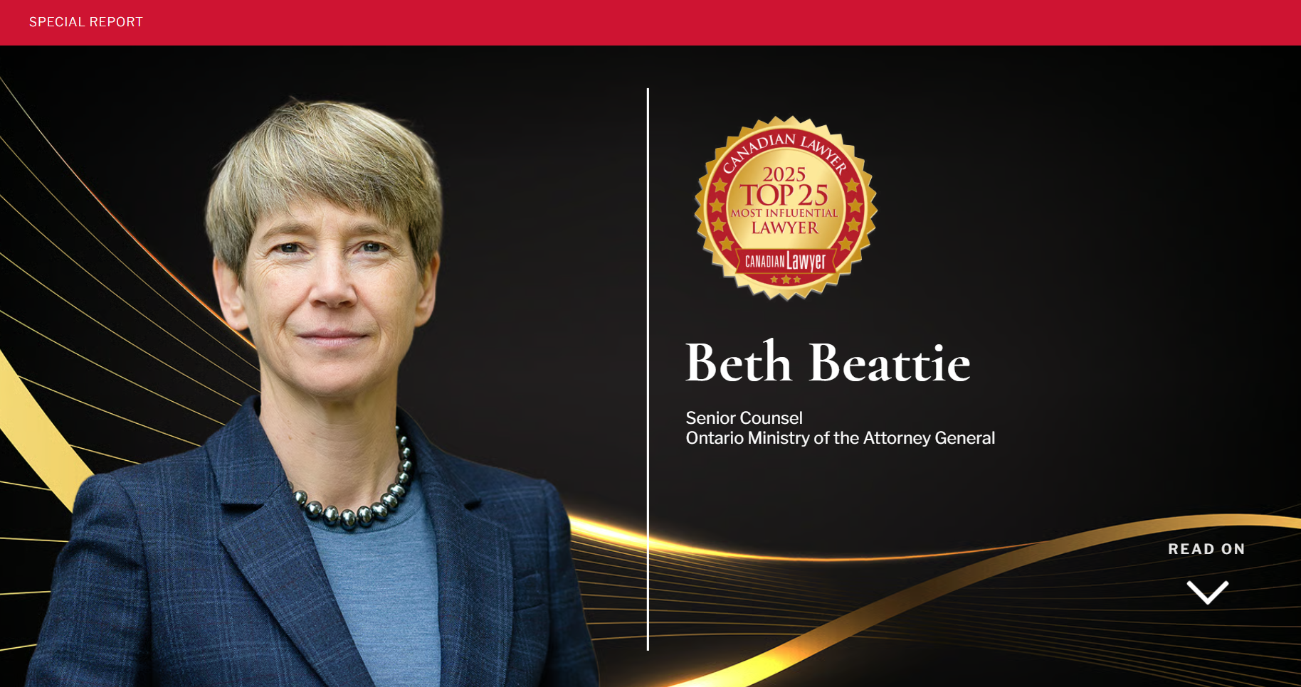 CL Top 25 Most Influential Lawyers 2025 - Beth Beattie CL Top 25 Most Influential Lawyers 2025 ...