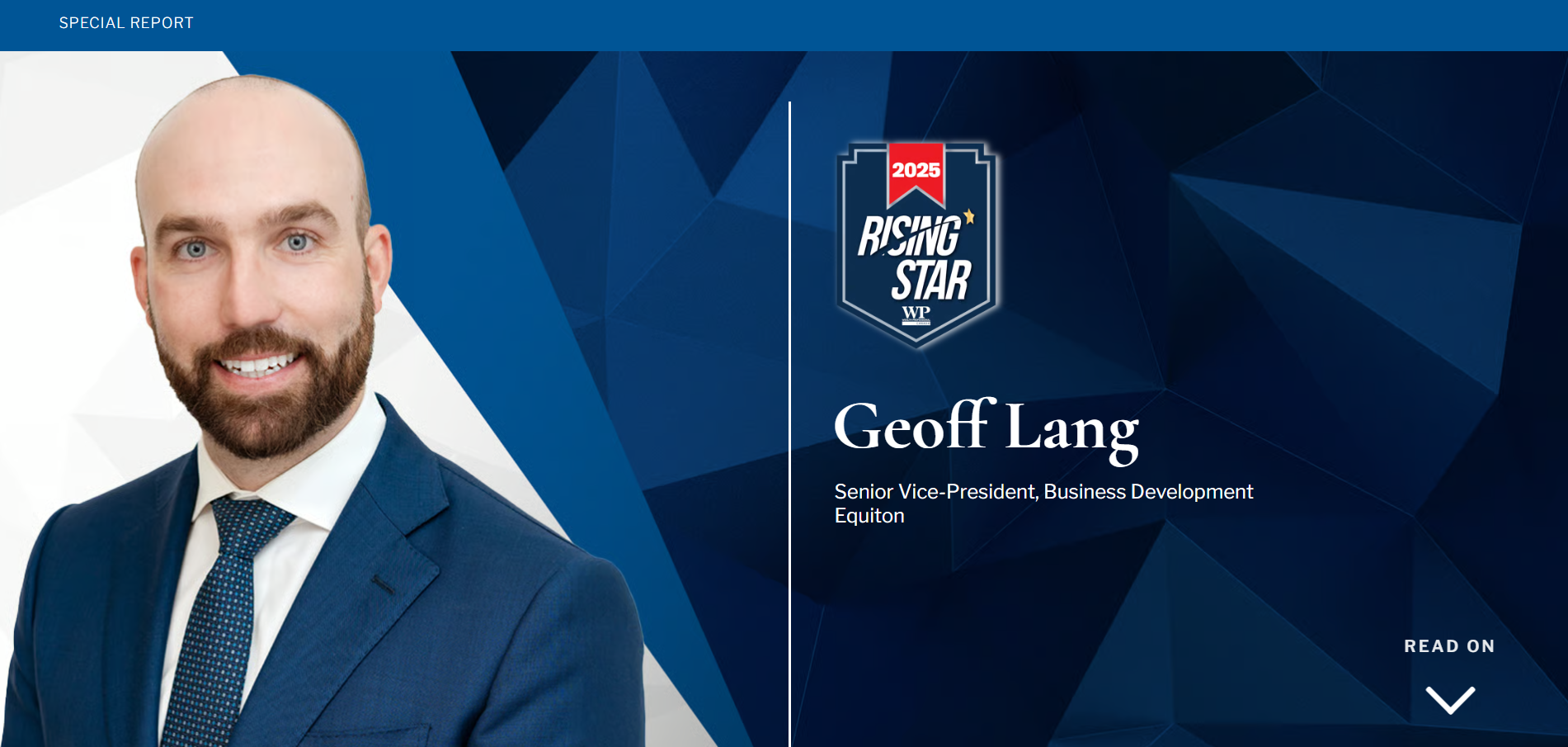 WPC Top 40 Under 40 Rising Stars 2025 - Geoff Lang WPC Top 40 Under 40 ...