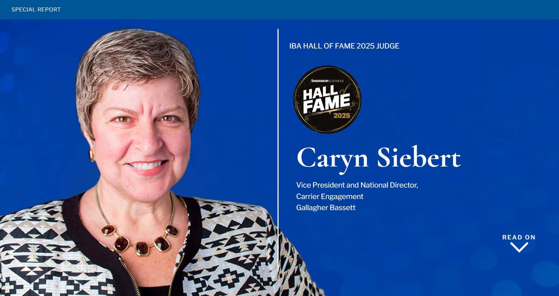 IBA Hall of Fame 2025 - Caryn Siebert IBA Hall of Fame 2025 - Caryn Siebert