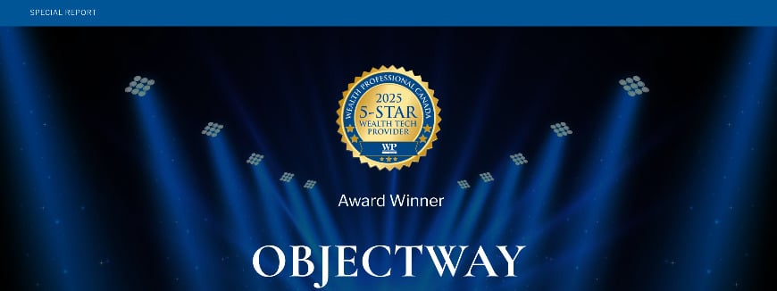 WPC 5-Star Wealth Tech Providers 2025 - OBJECTWAY WPC 5-Star Wealth Tech Providers 2025 - OBJECTWAY