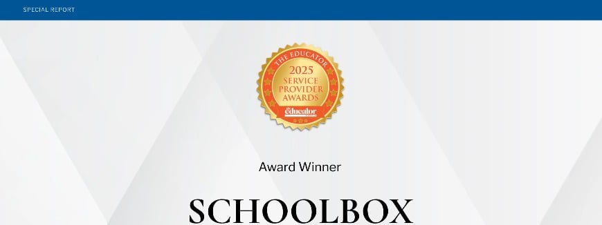 TE Service Provider Awards 2025 - Schoolbox
