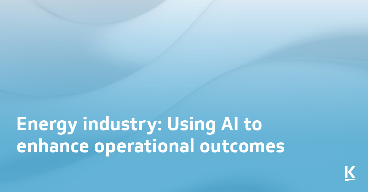 Energy industry: Using AI to enhance operational outcomes Energy ...