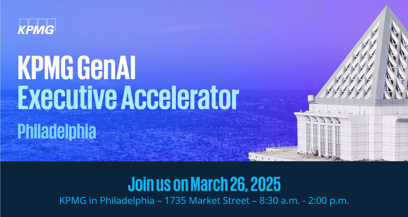 AI Boston Accelerator KPMG AI Executive Accelerator in Philadelphia