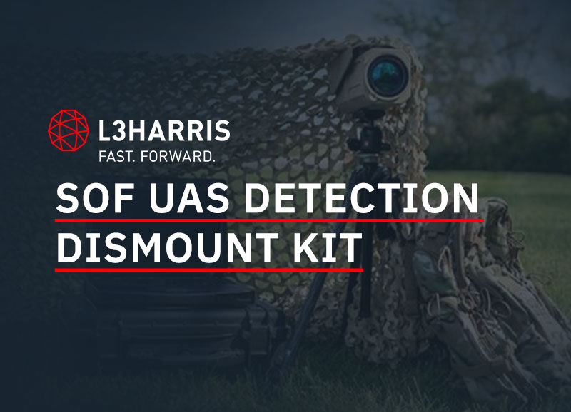 SOF UAS Detection Dismount Kit L3Harris, Farsight, Orca, Orca HD ...