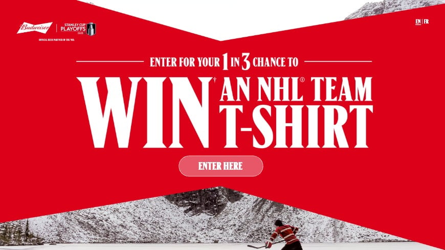 Budweiser-NHL_Win a T-shirt