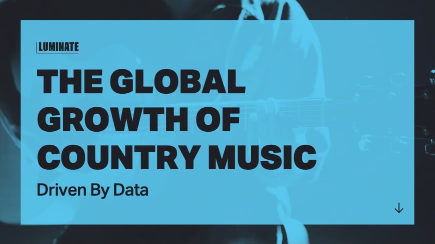 The Global Growth of Country Music - Driven by Data Case Study