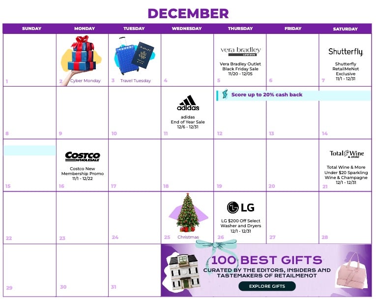 Calendar - December