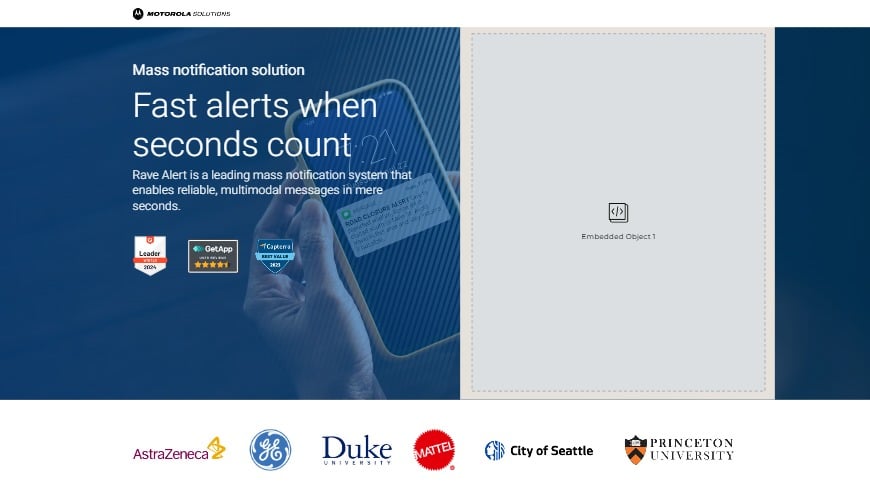 Rave Alert Mass Notification Solution for Businesses Rave Alert - Mass ...