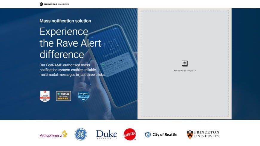 Rave Alert - Mass Notification System Rave Alert - Mass Notification ...