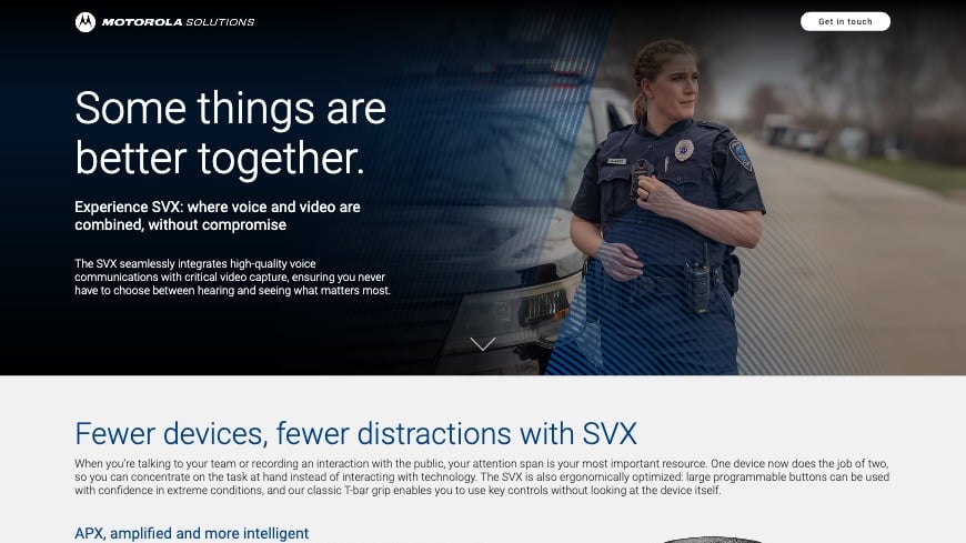 Motorola Solutions | APX, amplified and more intelligent. Introducing ...