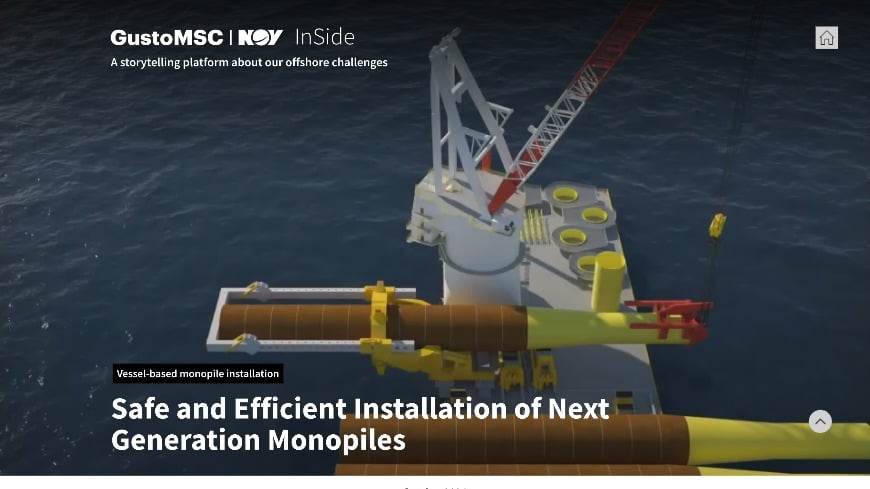 Vessel-based Monopile Installation Tool