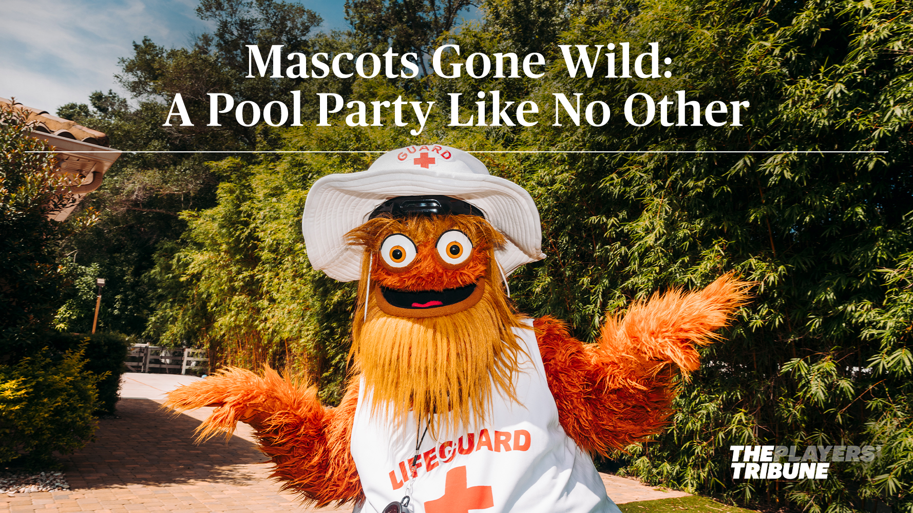 Mascots Gone Wild: A Pool Party Like No Other | The Players’ Tribune ...
