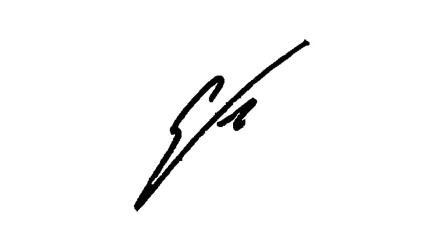 Mario Götze Signature