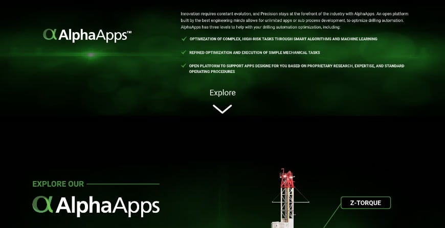 AlphaApps - Webpage