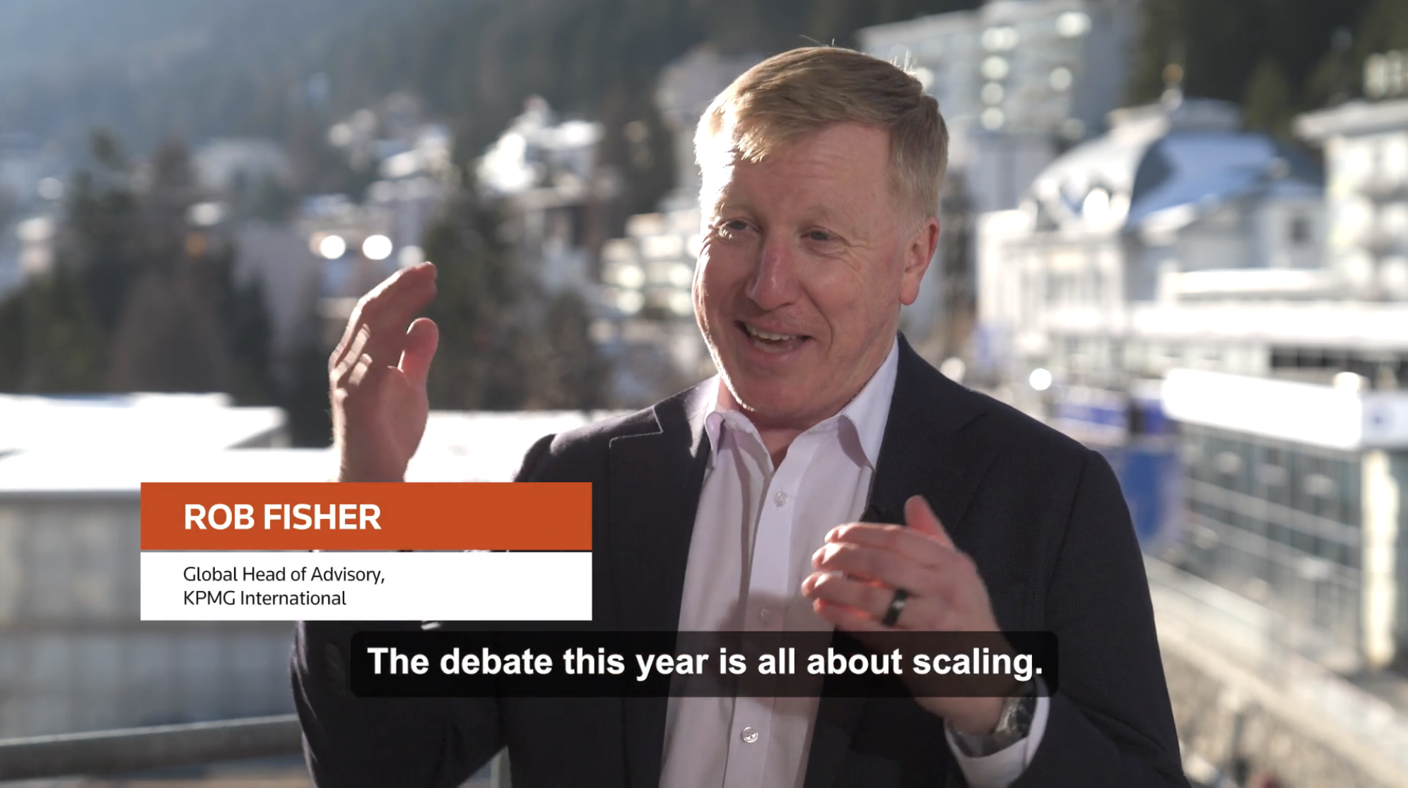 Davos KPMG 2026 AI Views at Davos 2026