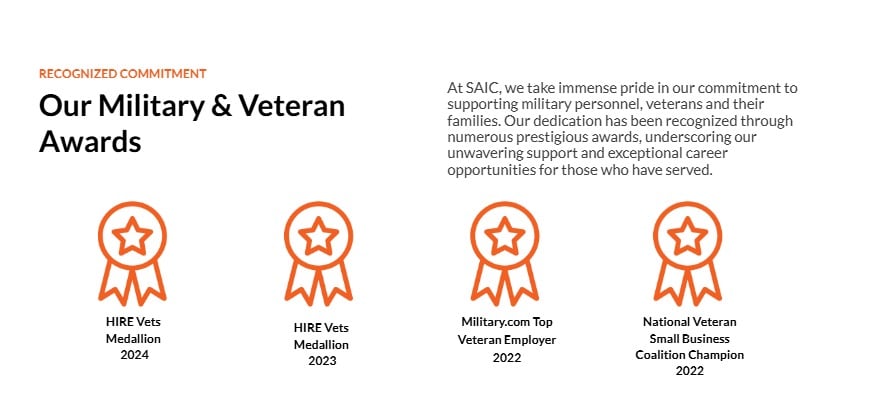 Military & Vet Awards
