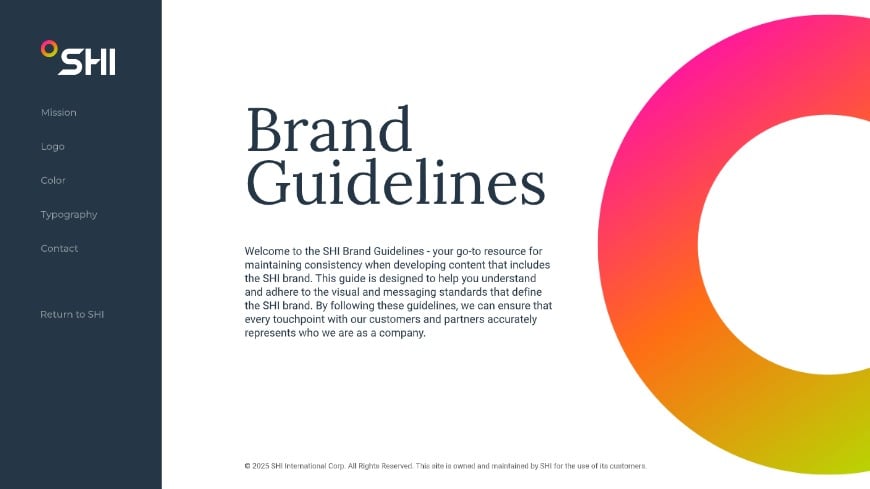 SHI Brand Guide SHI Brand Guide