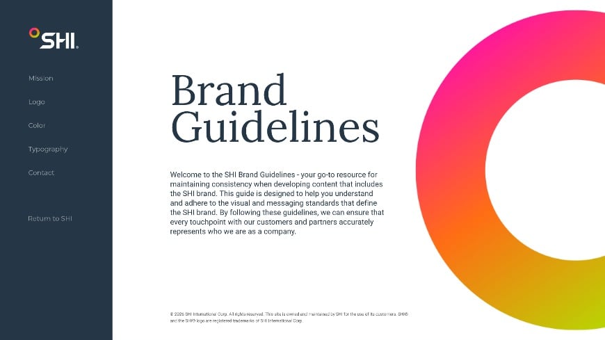 SHI Brand Guide SHI Brand Guide
