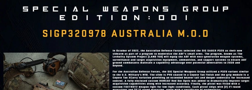 Australia MOD Program Homepage