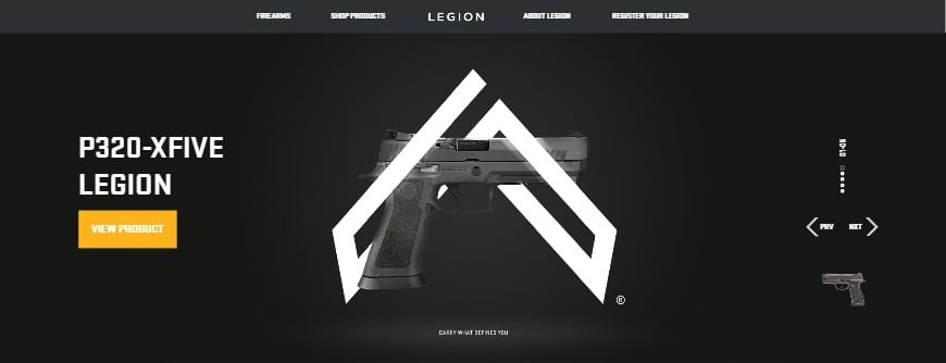 LEGION LANDING PAGE HEADER